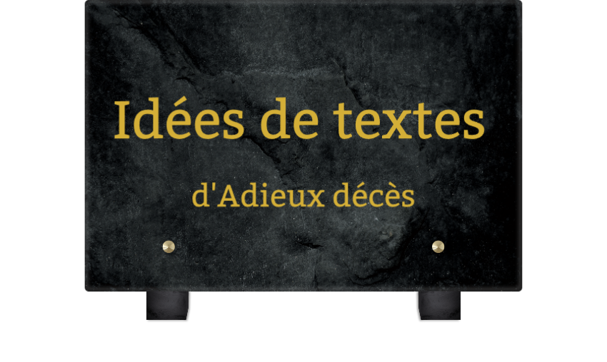 Repose en Paix : Nos conseils et exemples de textes d'adieu décès ...